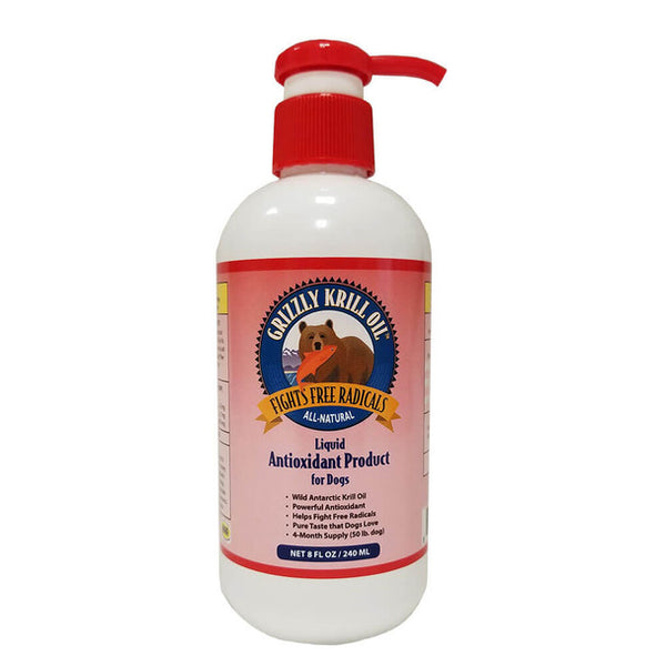 Grizzly Krill Oil 8 oz. | Buypetfood.com – Nature's Select Carolinas
